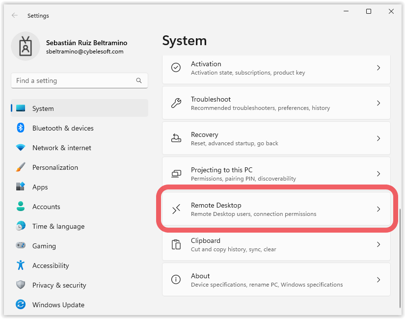 Install and Enable Remote Desktop Services (RDS) on Windows